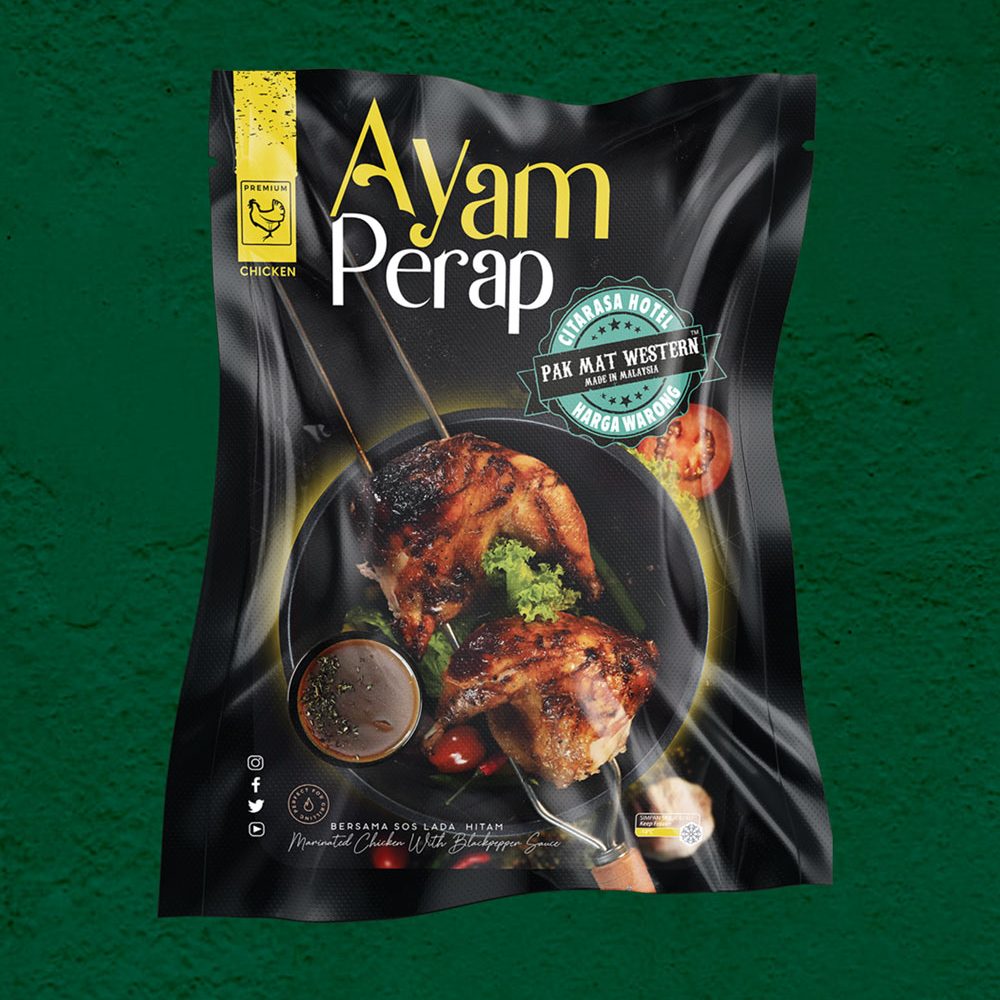 KAMBING PERAP + AYAM PERAP + LEMBU PERAP + MEATBALL PERAP - Pak Mat Western